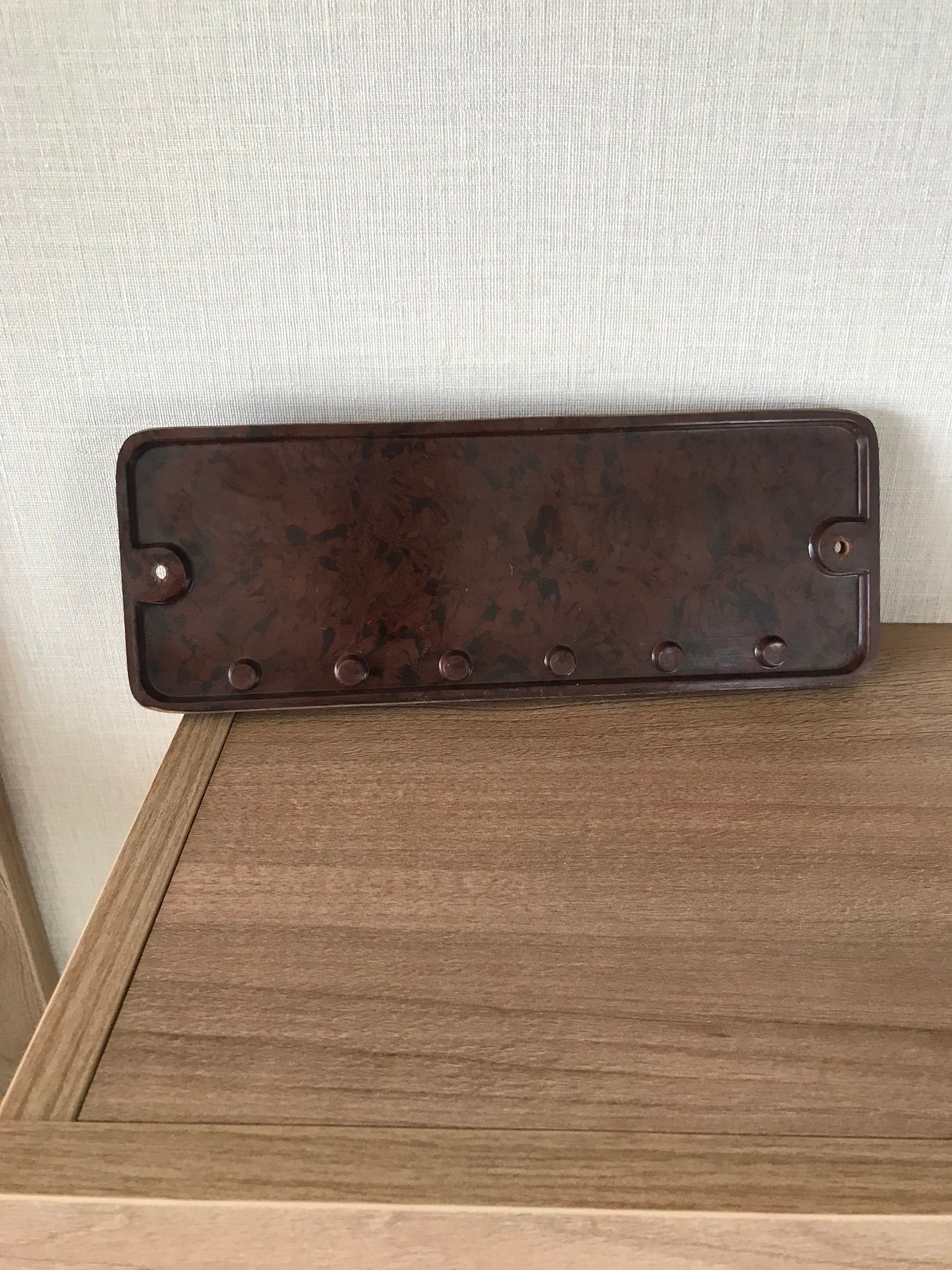 Vintage Mottled Brown Bakelite Wall Mounted Key Holder - 1940/50s - Etsy