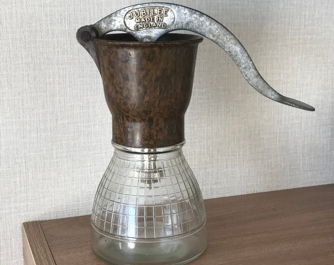 Vintage Bakelite and Glass Jubilee Cream Maker Pat No 26331-34 26332-34 ...
