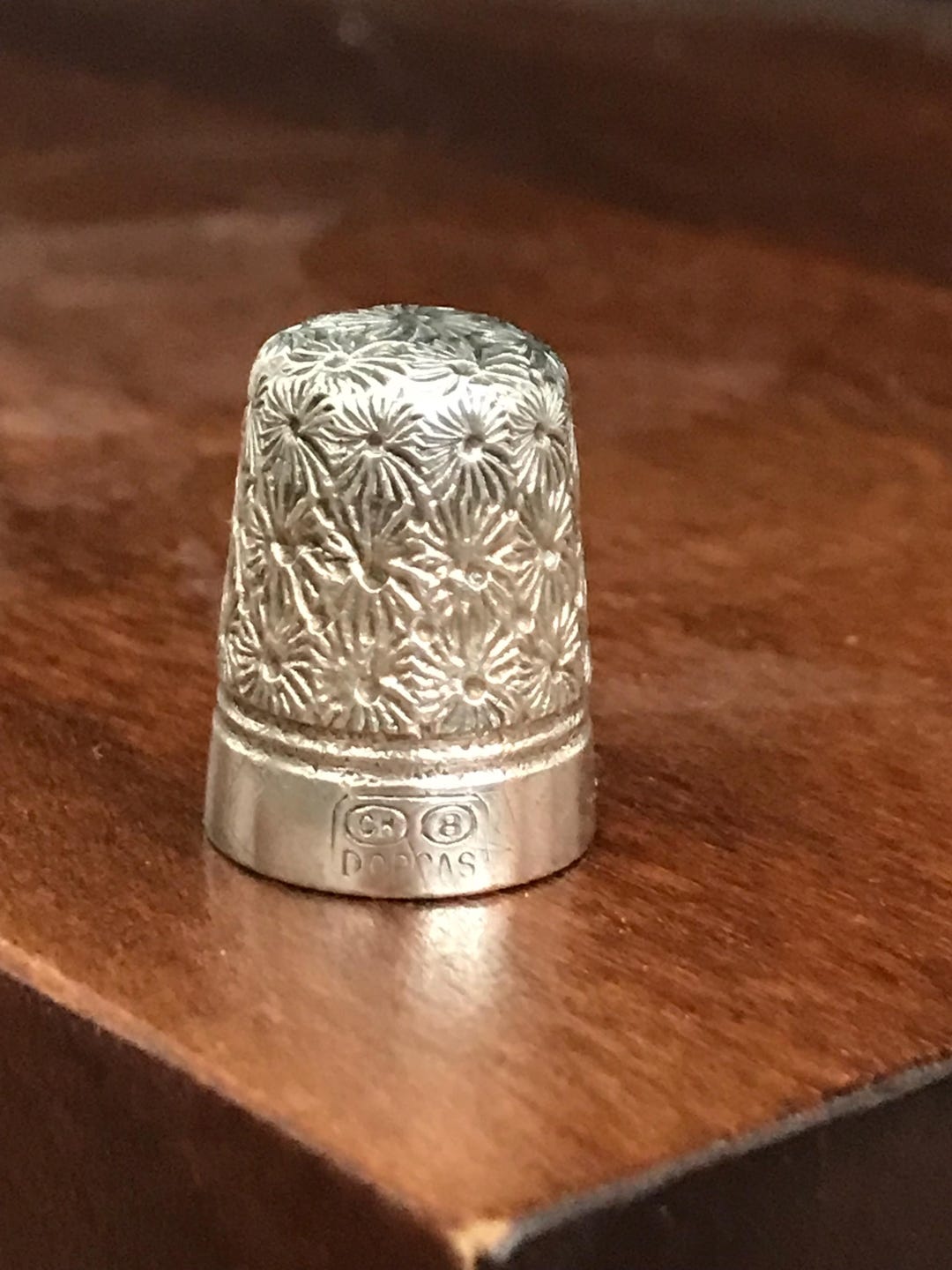 Antique Charles Horner Dorcas Silver Steel Lined Thimble - 1900s - Etsy