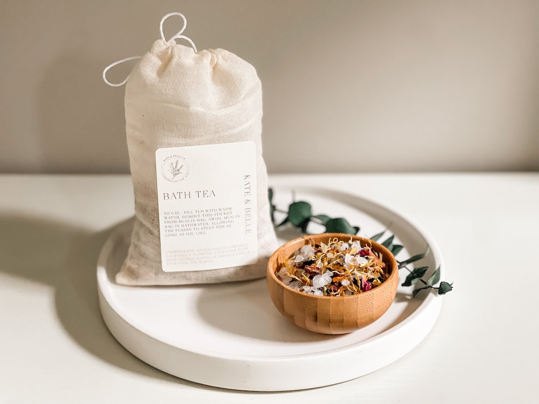 Bath Tea Soak , HIBISCUS + ROSE BLEND, herbal Bath Tea, Tea Bath ...