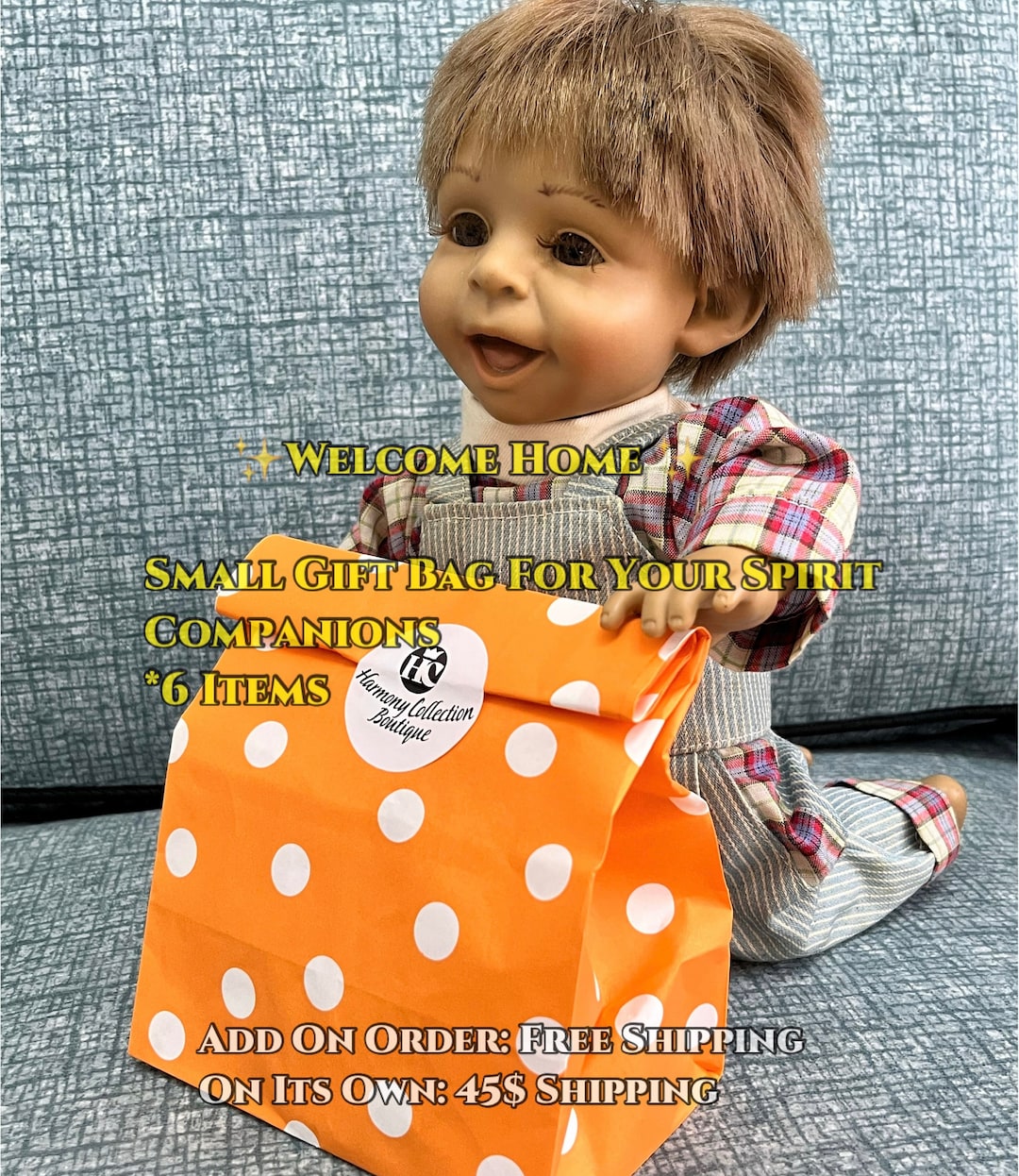 Welcome Home Gift for Spirit Companions,haunted Dolls,spirit Dolls for ...