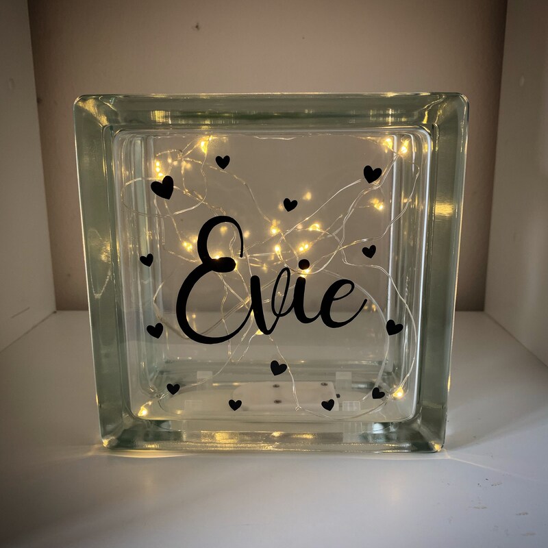 Glass Block Lights - Etsy