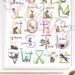 Animal Alphabet Chart Printable, Downladable, Digital File, Educational ...