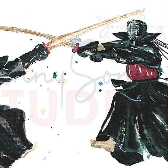 Kendo Art DRAWINGS WKC2024