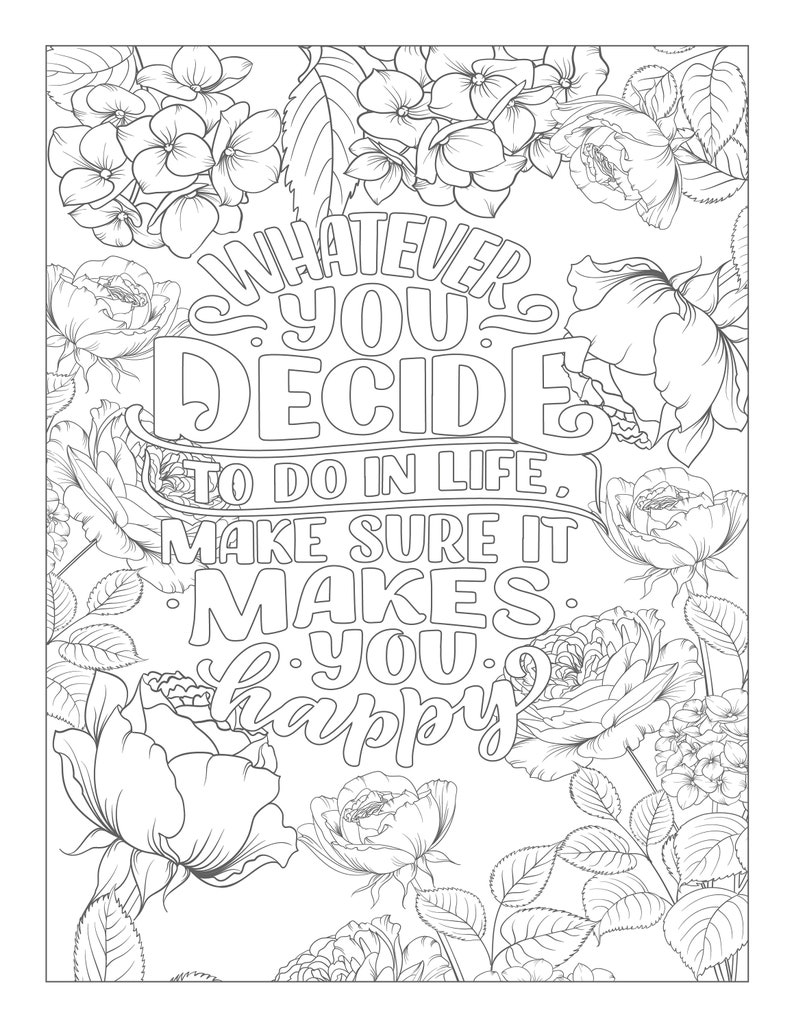 Coloring Pages for Kids and Adults - Etsy