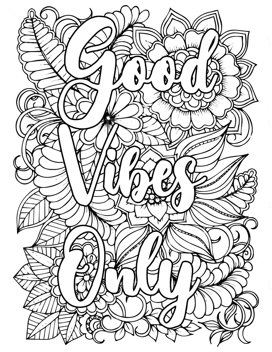 Coloring Pages for Kids and Adults - Etsy