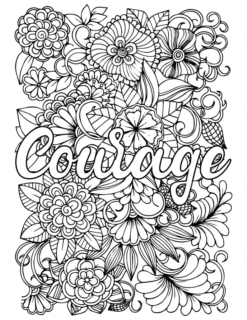 Coloring Pages for Kids and Adults - Etsy