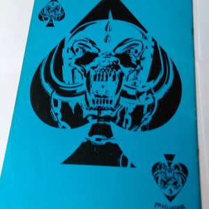 Signed Motorhead Ace up Your Sleeve Tour Programme '80 - Etsy