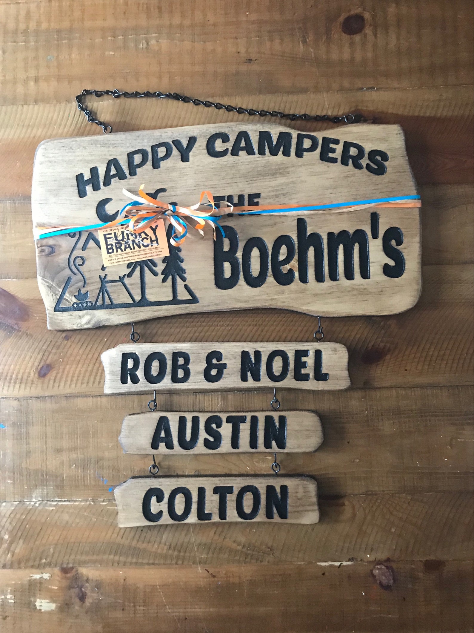 Happy Campers Sign Campsite Signs Camping Signs Happy Campers - Etsy