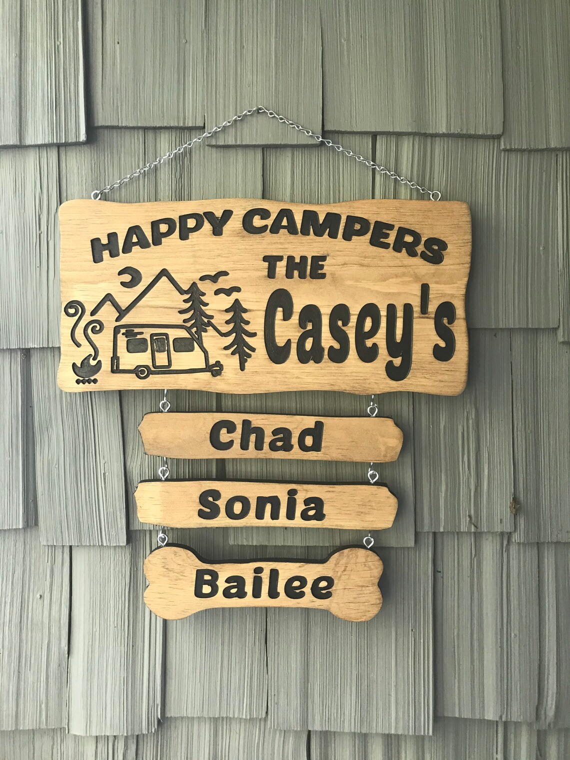 Camping Signs Travel Trailer Camper Sign Campsite Sign Custom - Etsy
