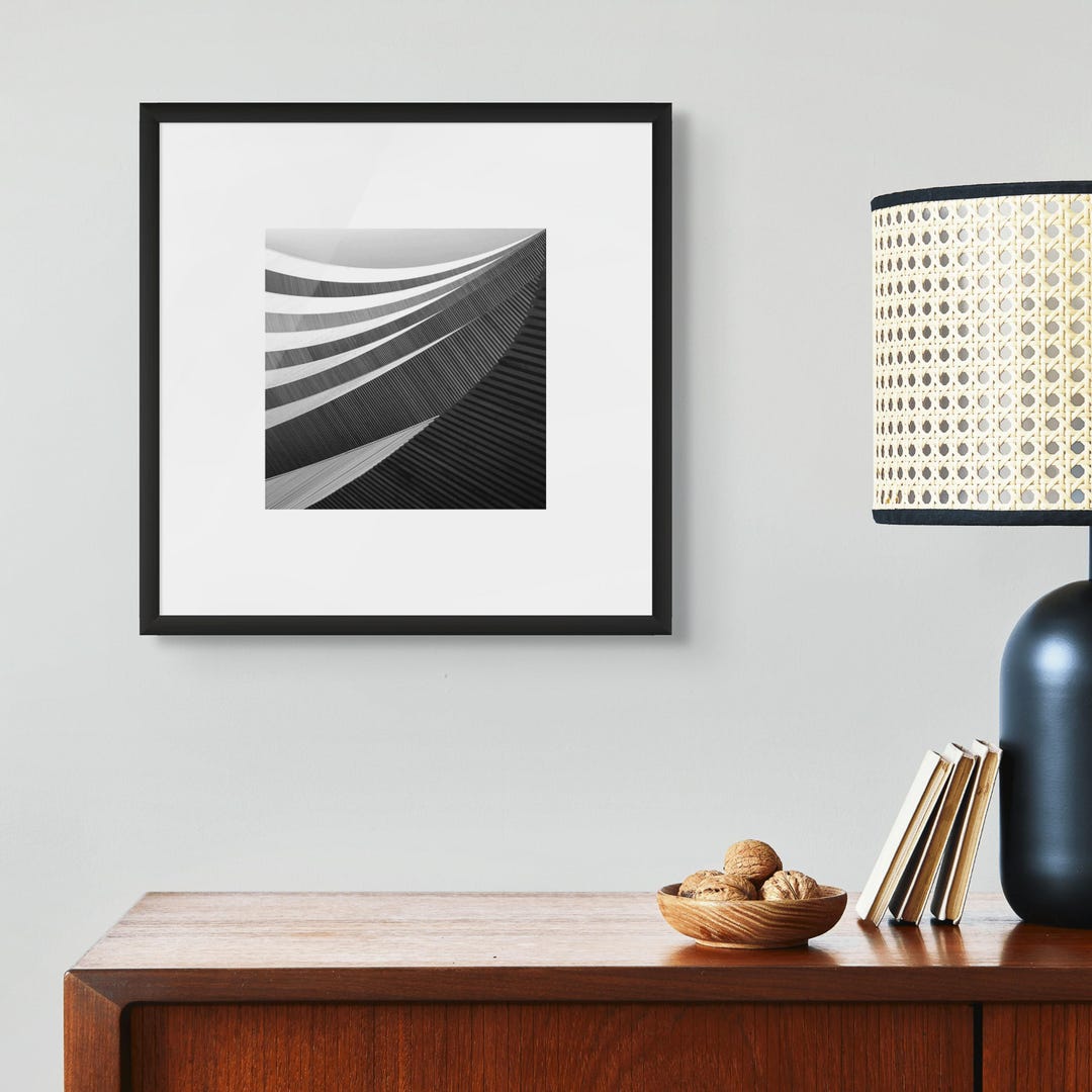 Santiago Calatrava Library Poster, University of Zürich Modern ...