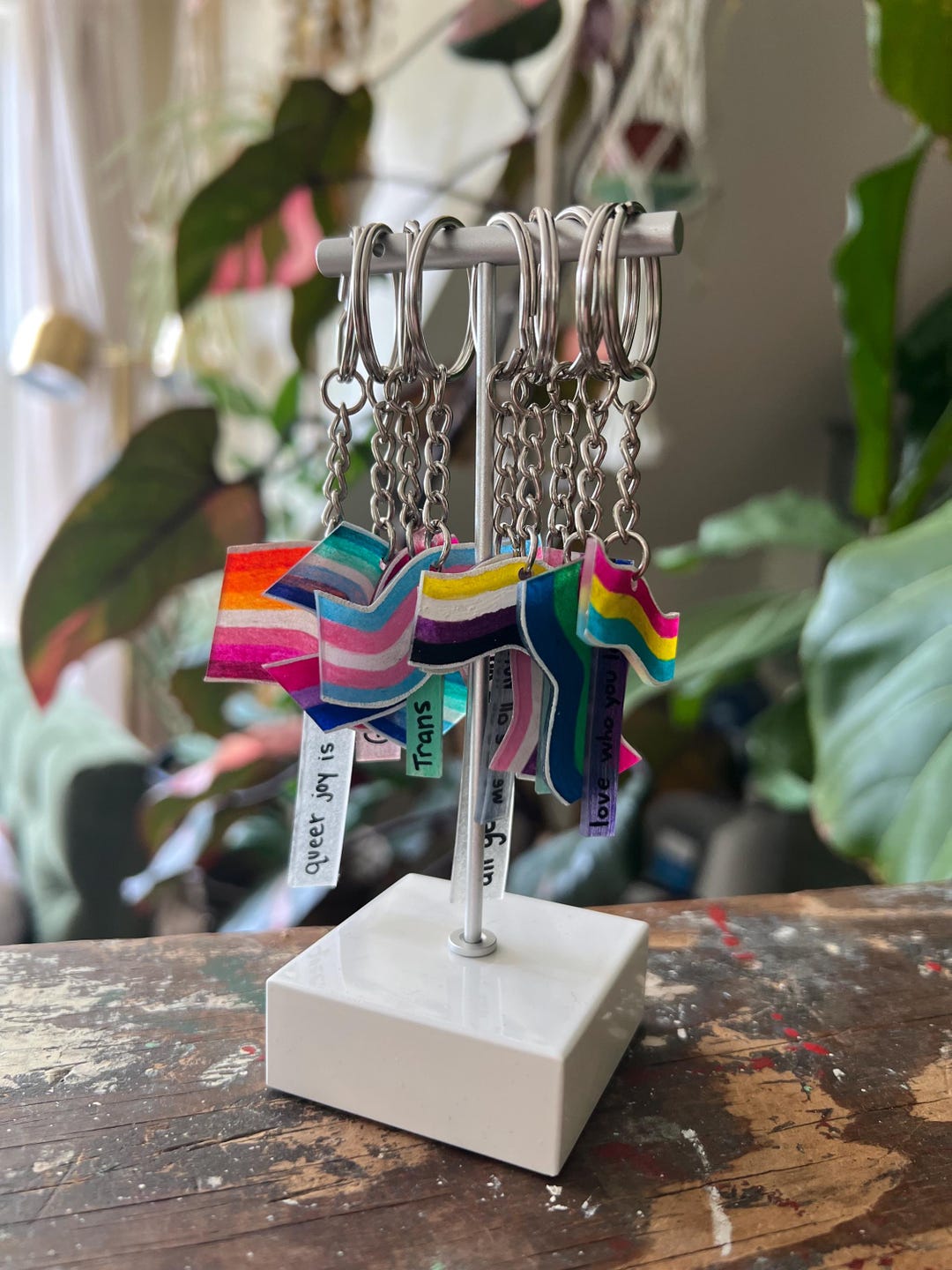 Custom Pride Flags Keychains - LGBTQIA2S+ - Etsy