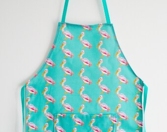 Mint green apron | Etsy