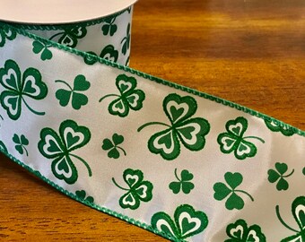Shamrock ribbon | Etsy