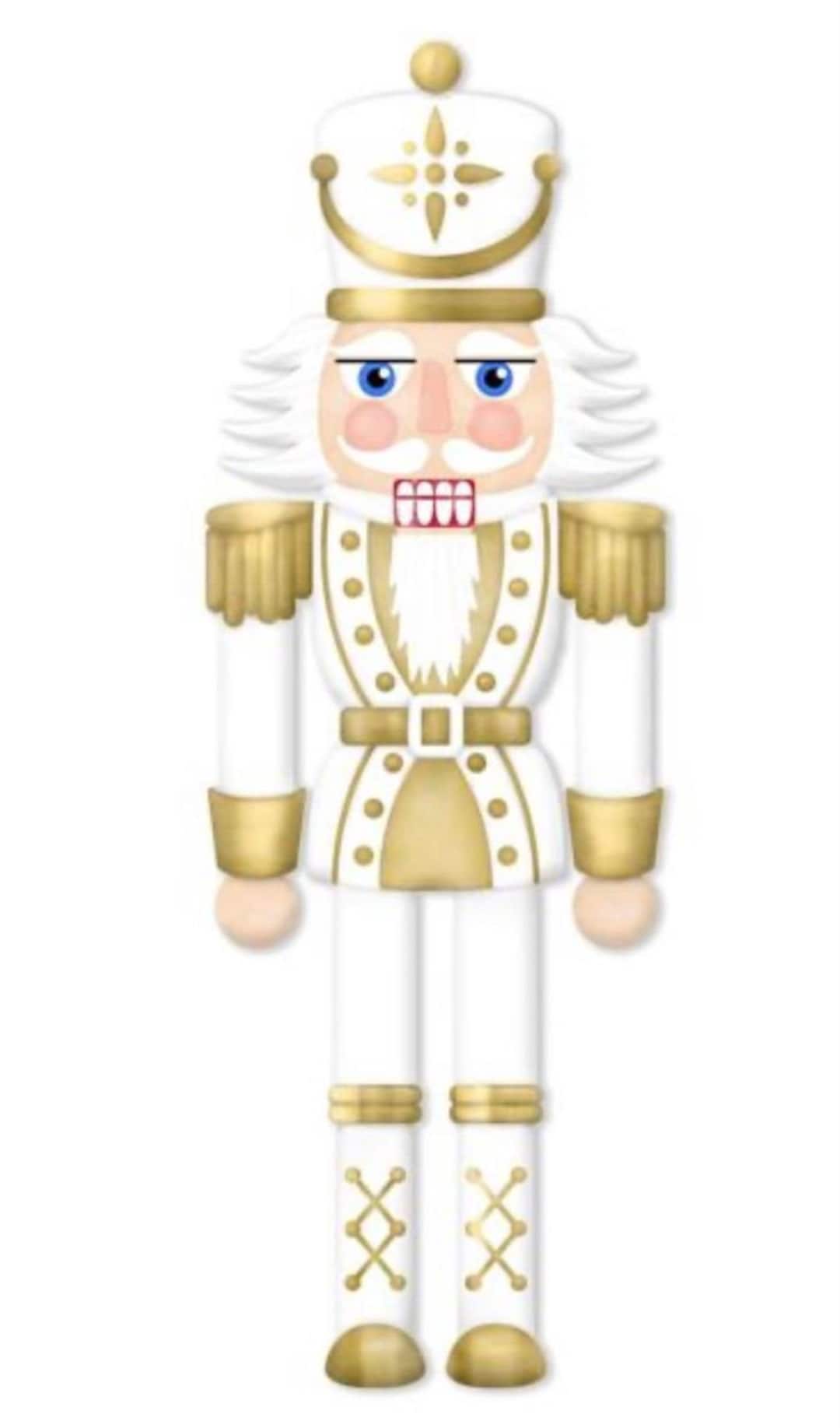 12x4 Nutcracker Wreath Sign Christmas Sign Wreath Enhancer Wreath ...