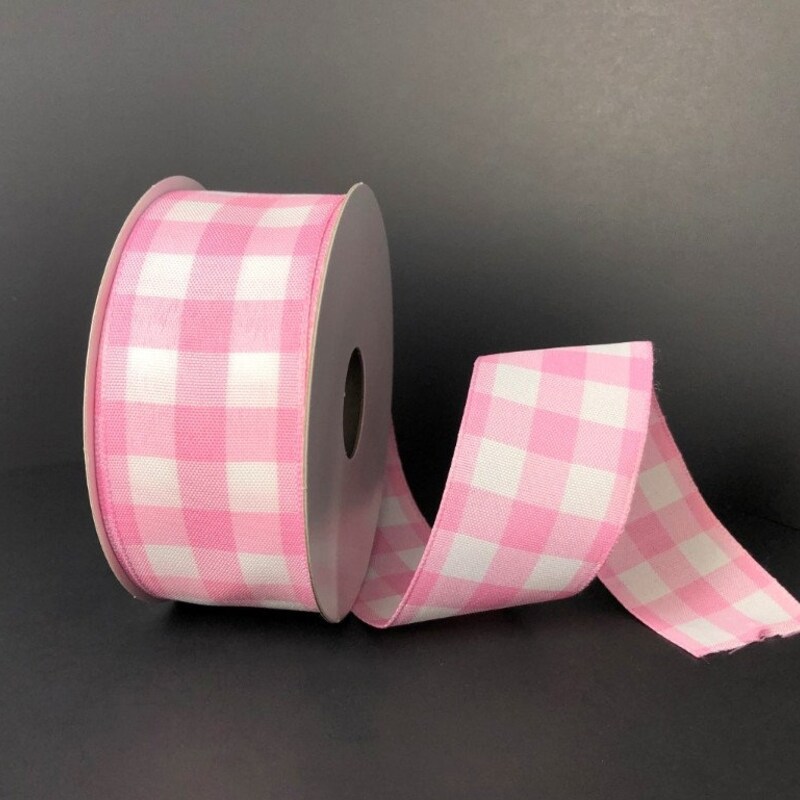 Pink Wired Ribbon - Etsy