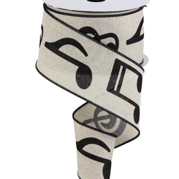 Music Note Ribbon - Etsy