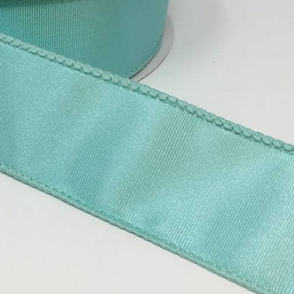 Aqua Satin Ribbon - Etsy