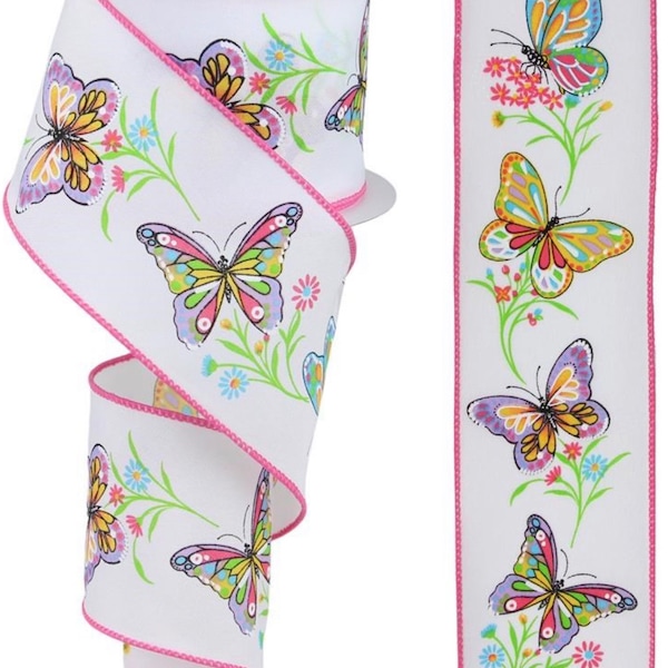 Ribbon Butterfly - Etsy