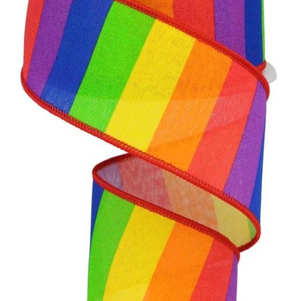 Rainbow Ribbon - Etsy