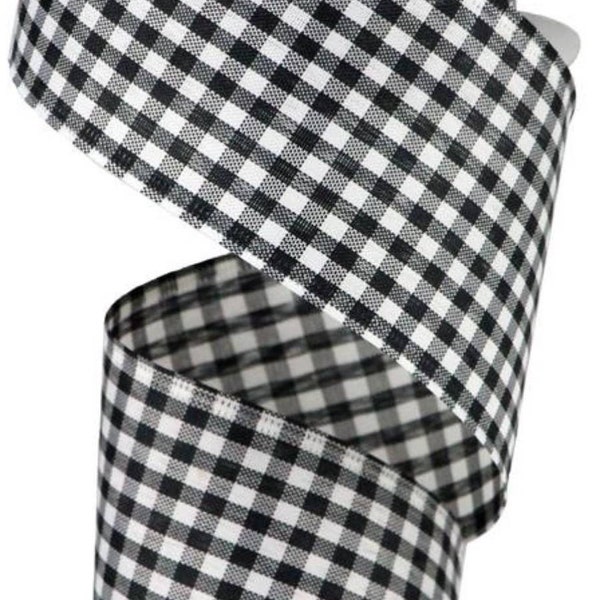 Black and White Gingham Check - Etsy
