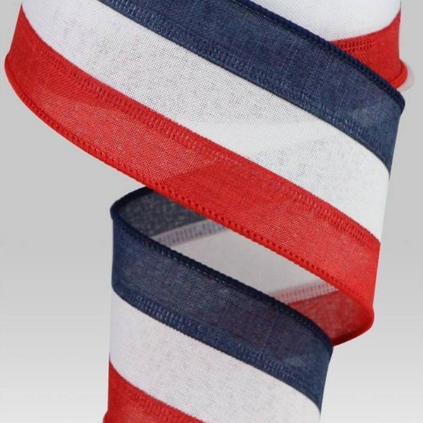 Red White and Blue Ribbon - Etsy