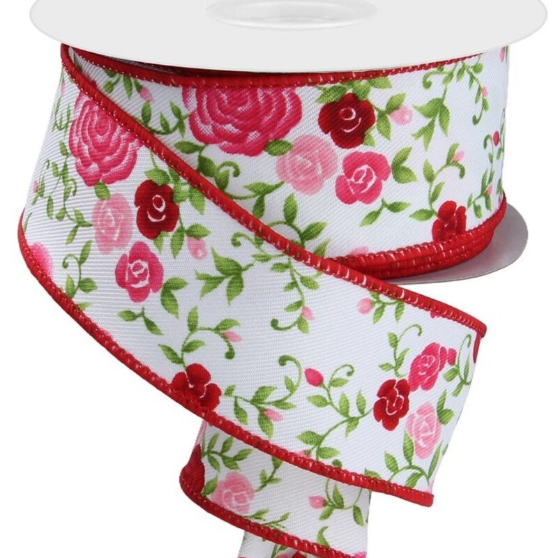 Pink Ribbon Roses - Etsy