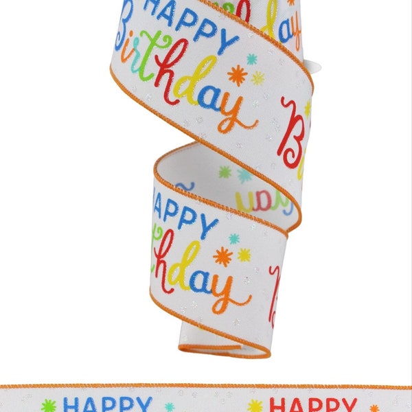 Birthday Ribbon - Etsy