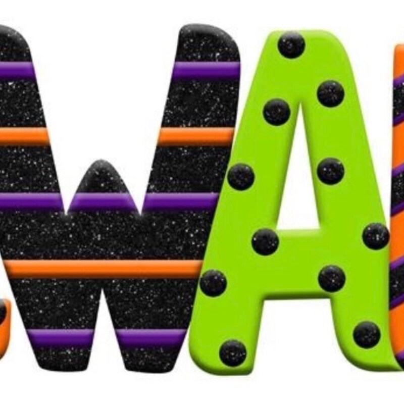 Halloween Beware Signs - Etsy