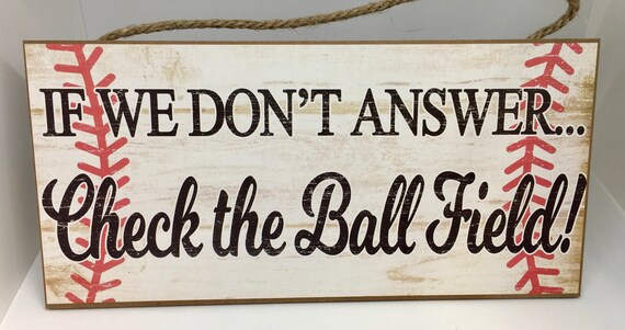 Check the Ball Field Wreath Sign Wreath Sign Baseball - Etsy