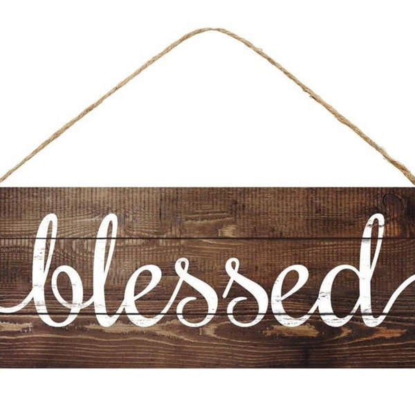 Blessed Sign - Etsy