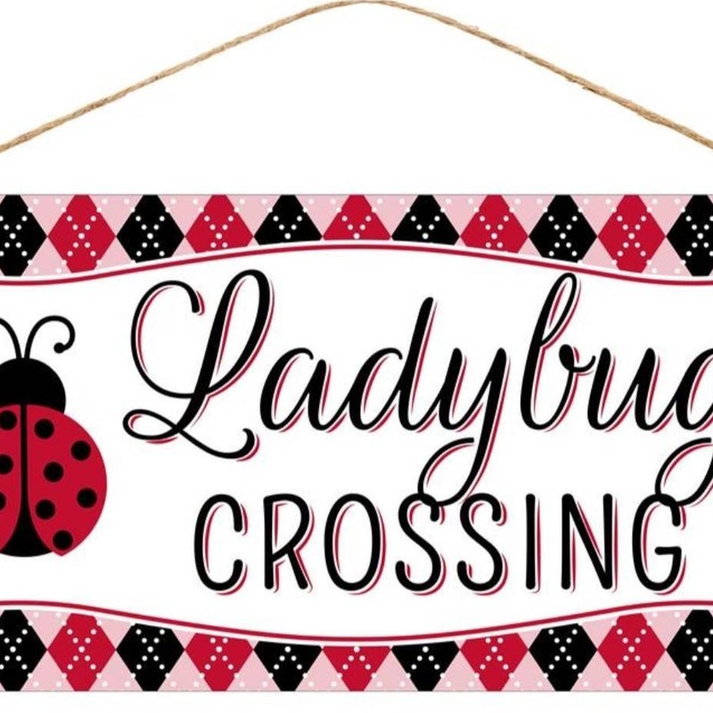 Ladybug Crossing Sign - Etsy