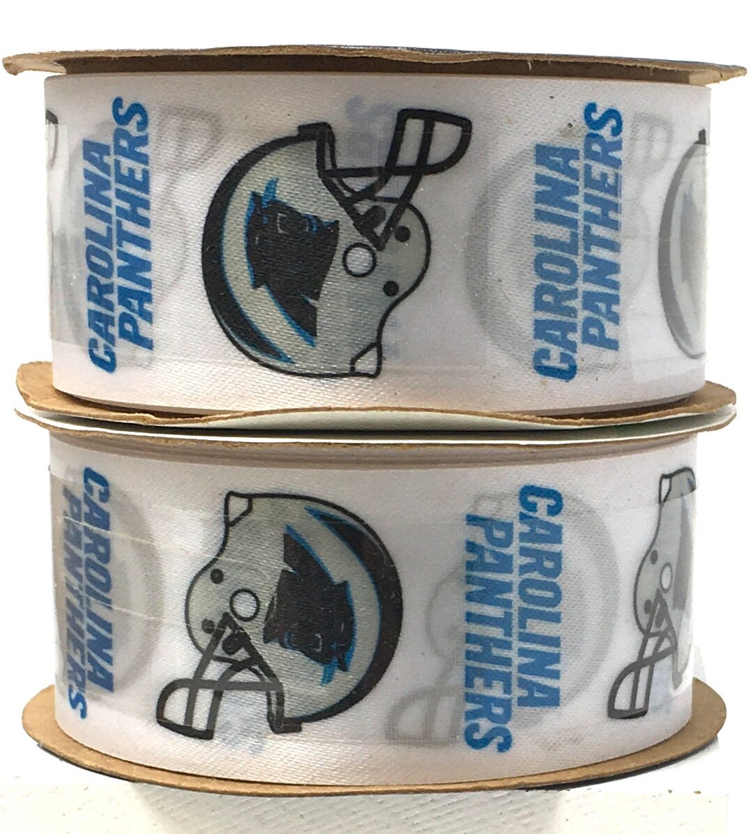 FREE SHIPPING- 2 Piece Ribbon Set - Carolina Panthers - NFL Licensed ...