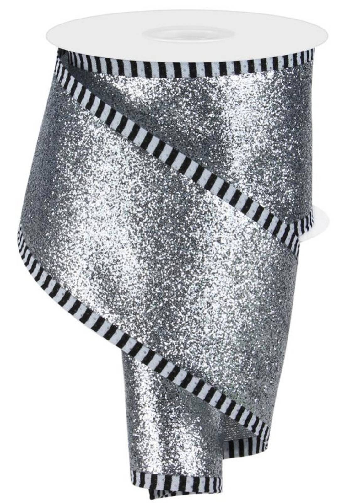 Silver Metallic Ribbon