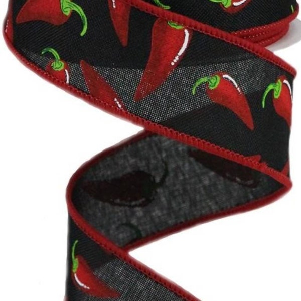 Chili Pepper Fabric - Etsy