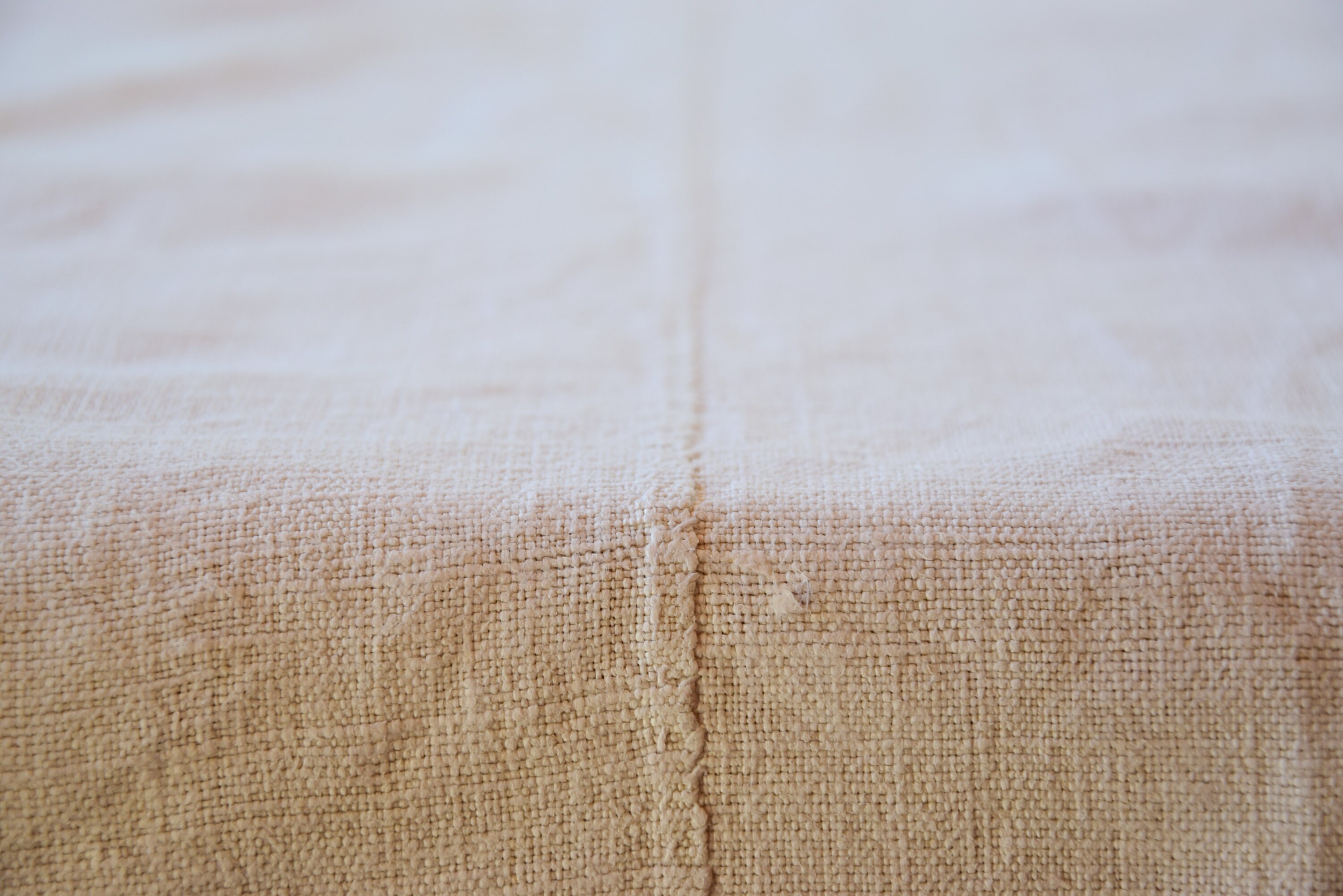 Antique Pure Linen Sheet Vintage Handmade Handloomed Rustic Old ...