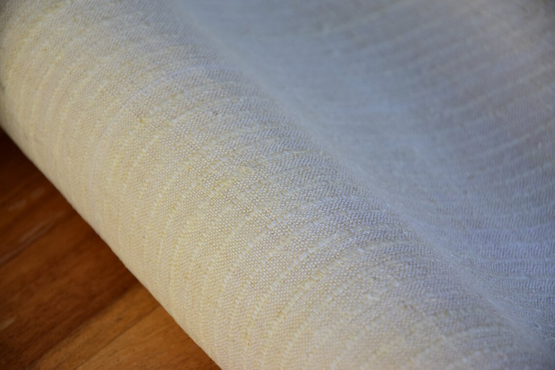 7 M (price/meter) Bolt 20' Antique Vintage Rustic Linen Roll Canvas Material Handmade Homespun ...