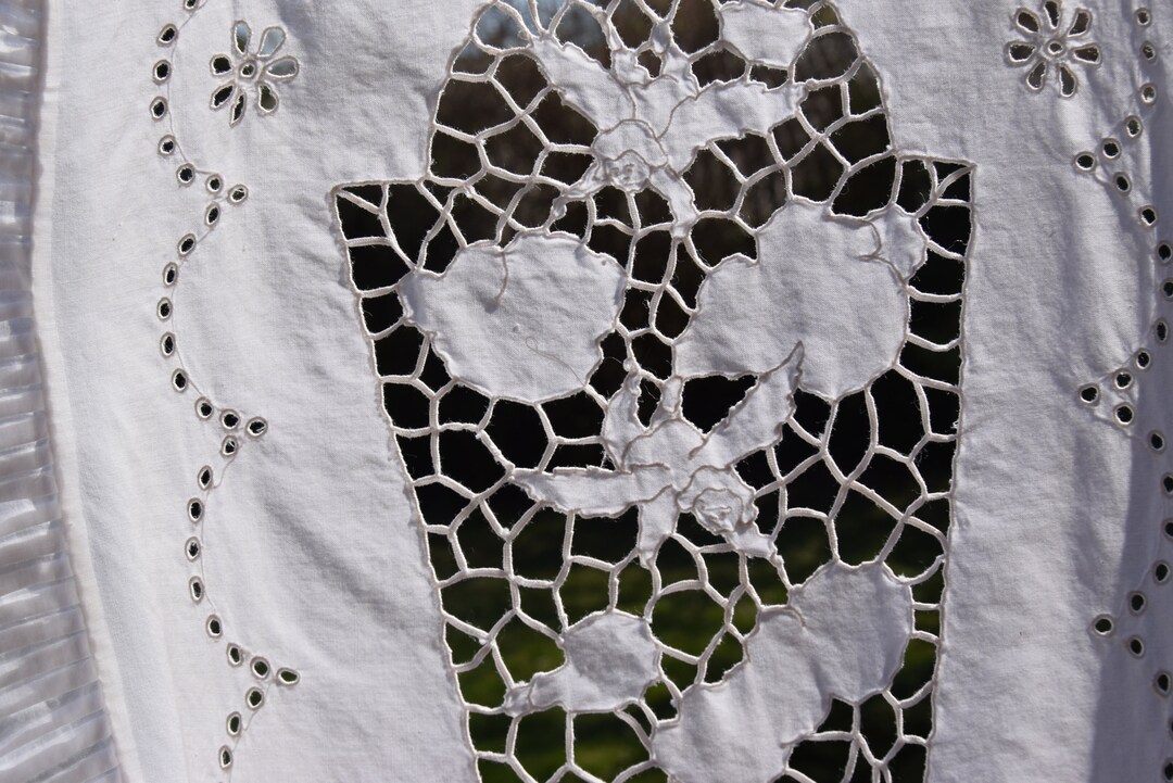 Antique Tablecloth Batiste Linen Homespun Hand Woven Handmade - Etsy