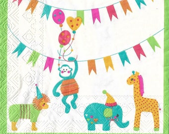 Monkey napkin ring | Etsy