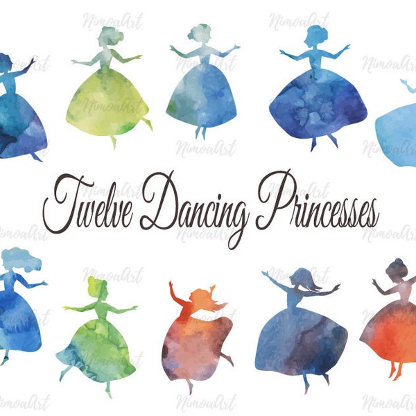 Princess Clip Art - Etsy