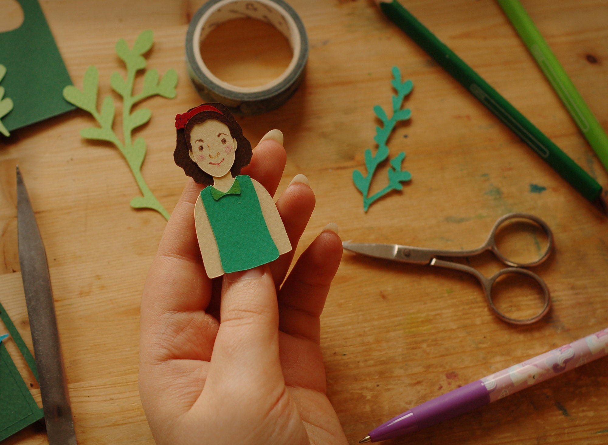 Custom Paper Portrait, Cartoon Illustration - Etsy