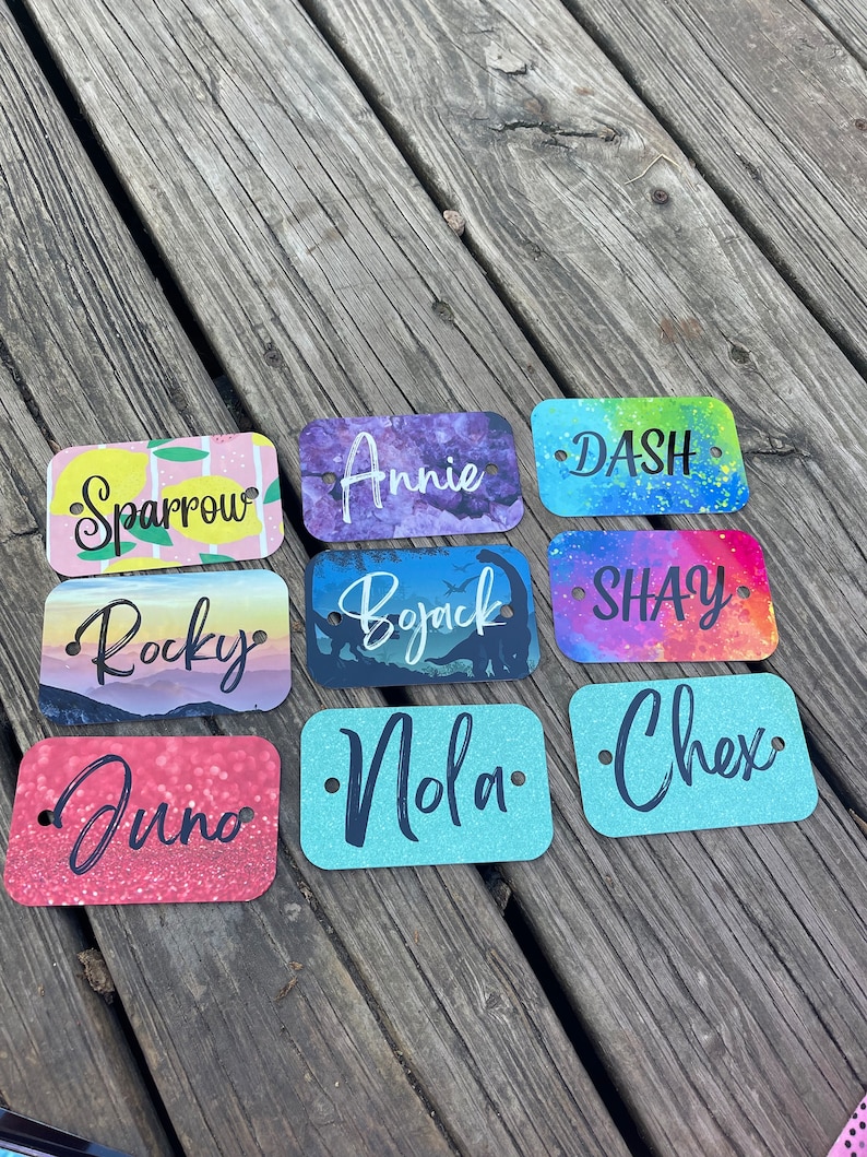 Kennel/ Crate Tags and Signs 4x2.5 Inches - Etsy