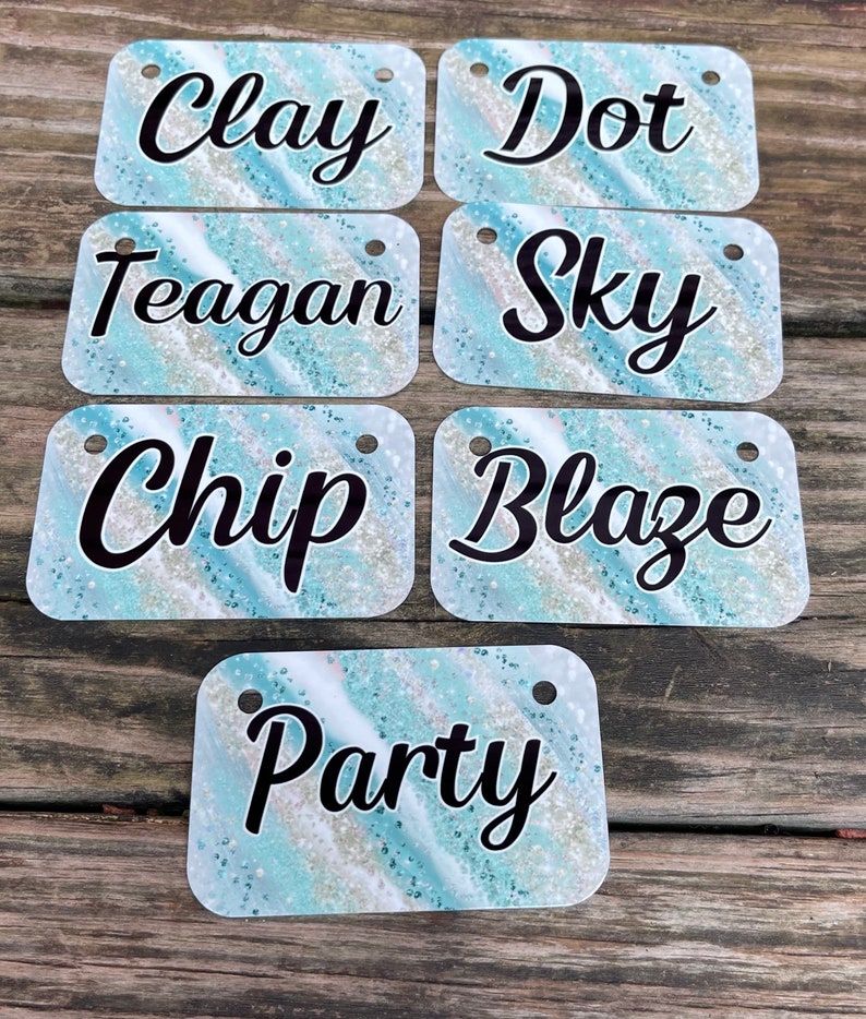 Kennel/ Crate Tags and Signs 4x2.5 Inches - Etsy