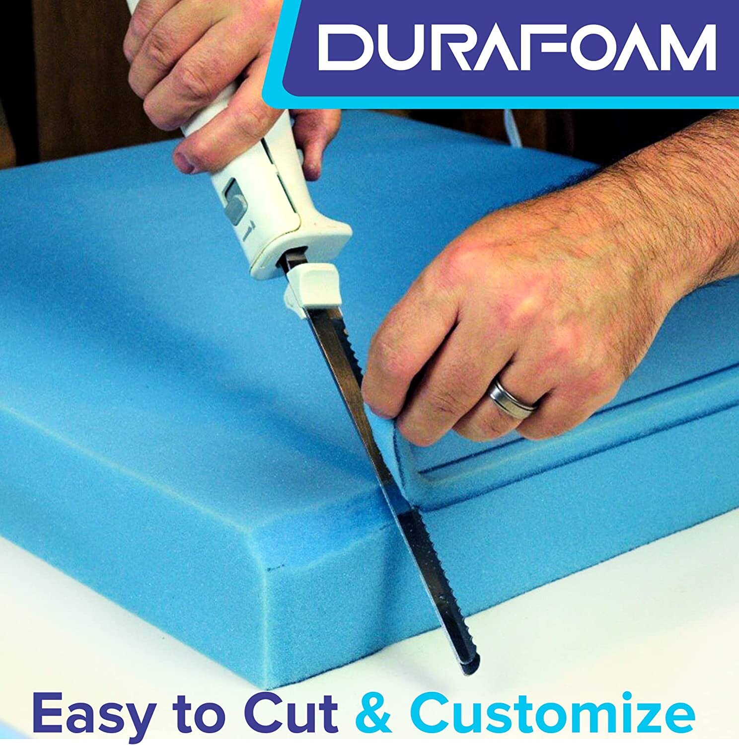 DURAFOAM Upholstery Foam Sheet - DF190B - Available in Various Sheet ...