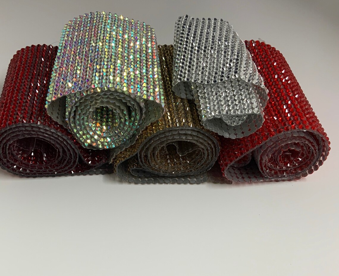 Rhinestone Sheet / Rhinestone Fabric stone Size Iron-on - Etsy