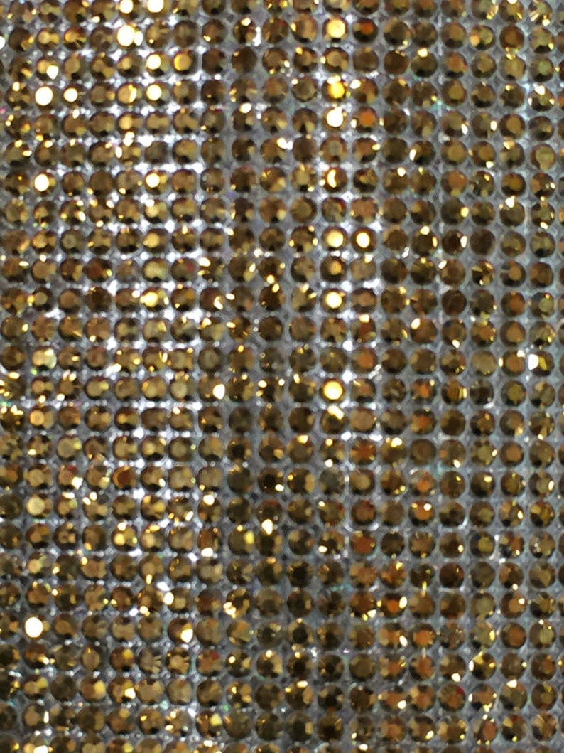 3mm Rhinestone Sheet / Rhinestone Fabric ,stone Size Iron-on- Highest ...