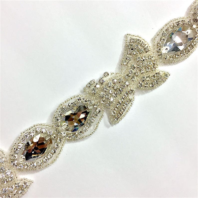 Rhinestone Trim Give Special Touch to Your Bridal Dress and - Etsy