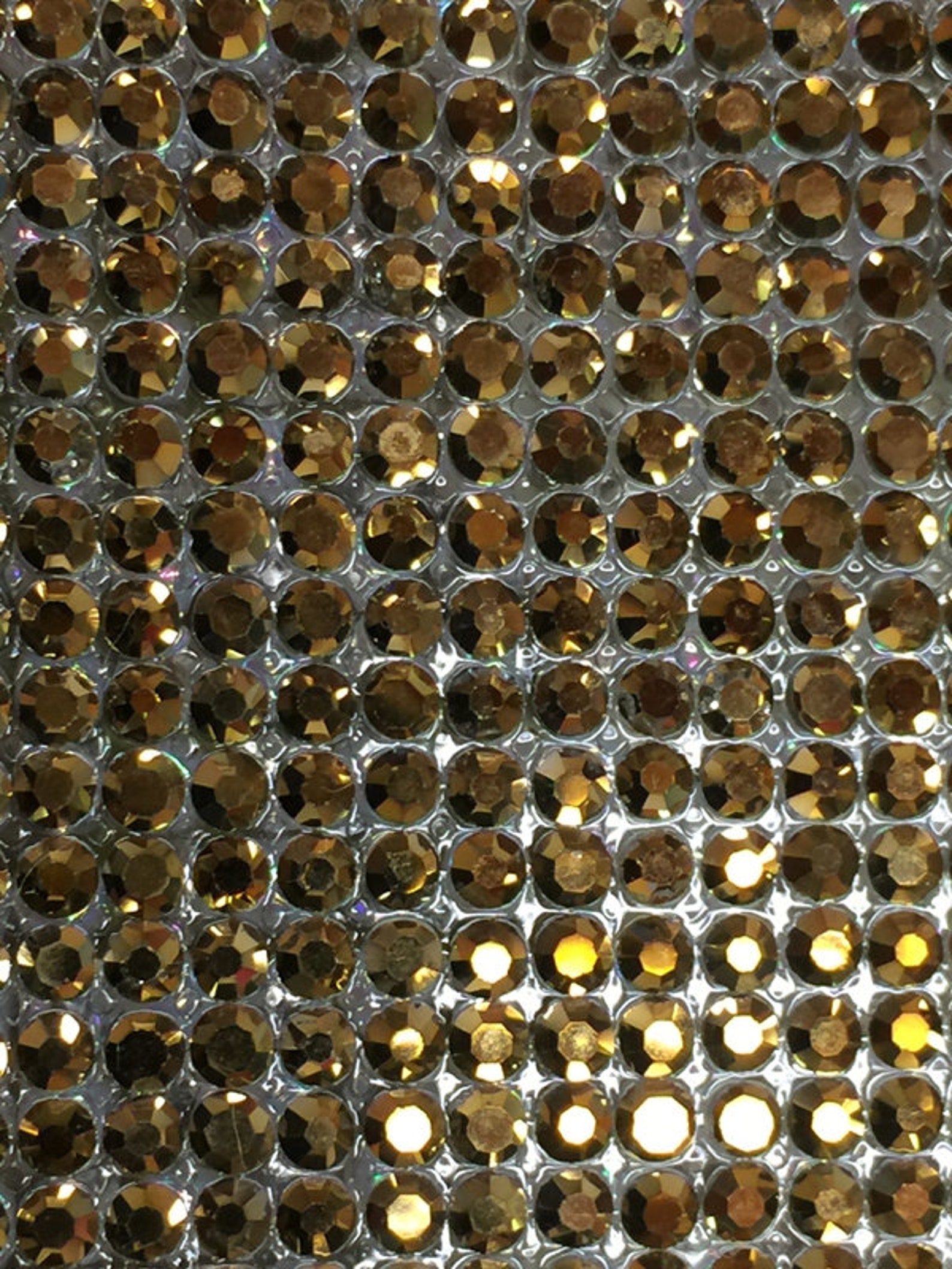 3mm Rhinestone Sheet / Rhinestone Fabric stone Size Iron-on | Etsy