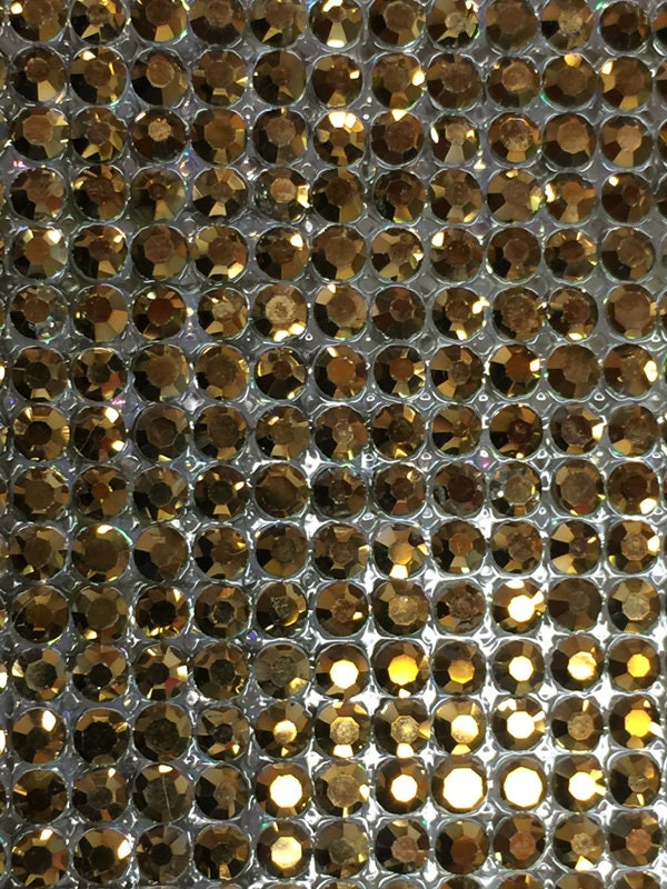 3mm Rhinestone sheet / rhinestone fabric stone size iron-on | Etsy