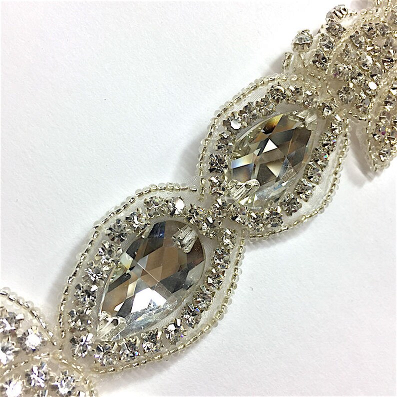 Rhinestone Trim Give Special Touch to Your Bridal Dress and - Etsy